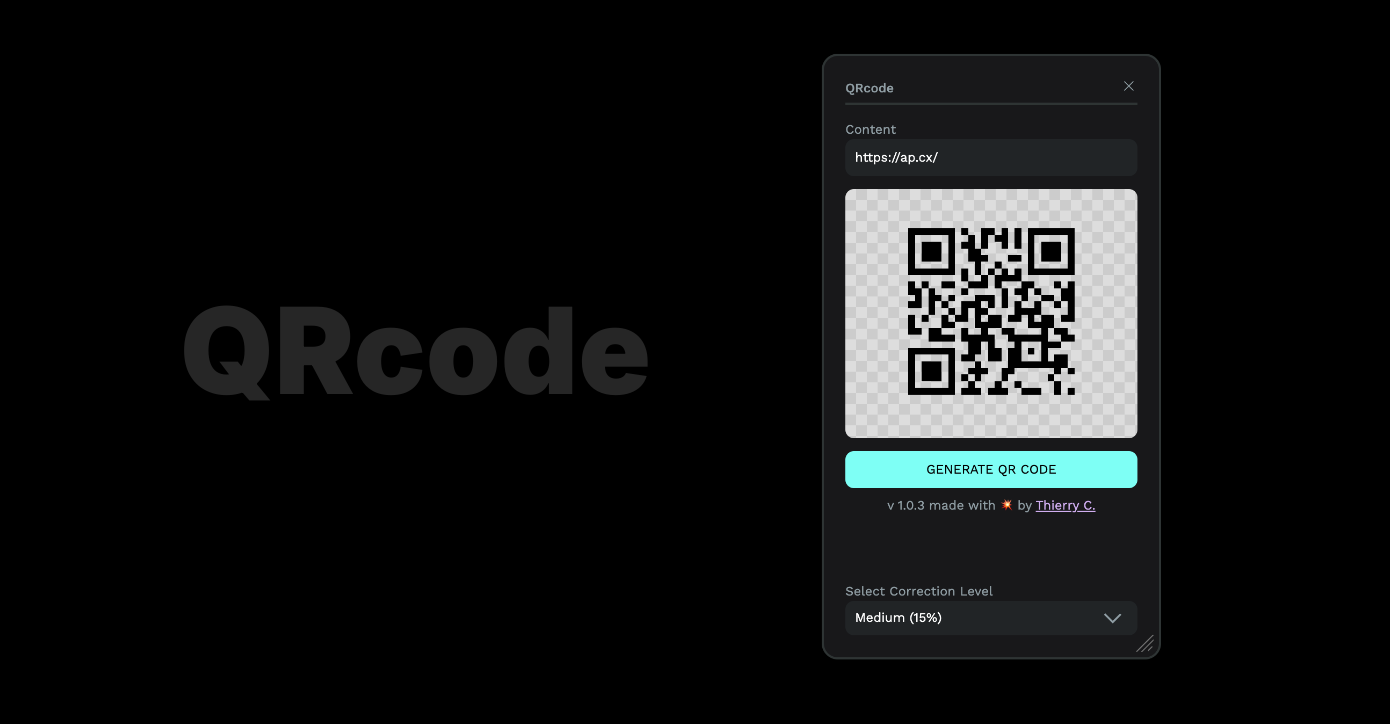 Penpot Plugin | QRCode