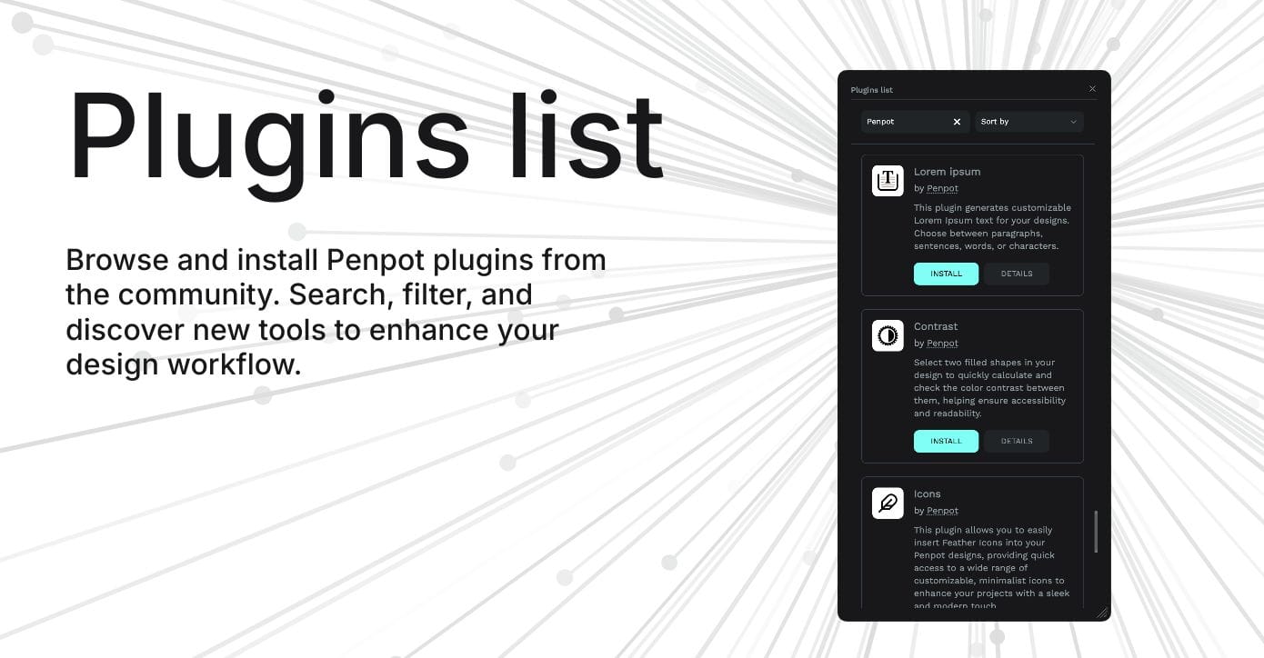 Penpot Plugin | Plugins list