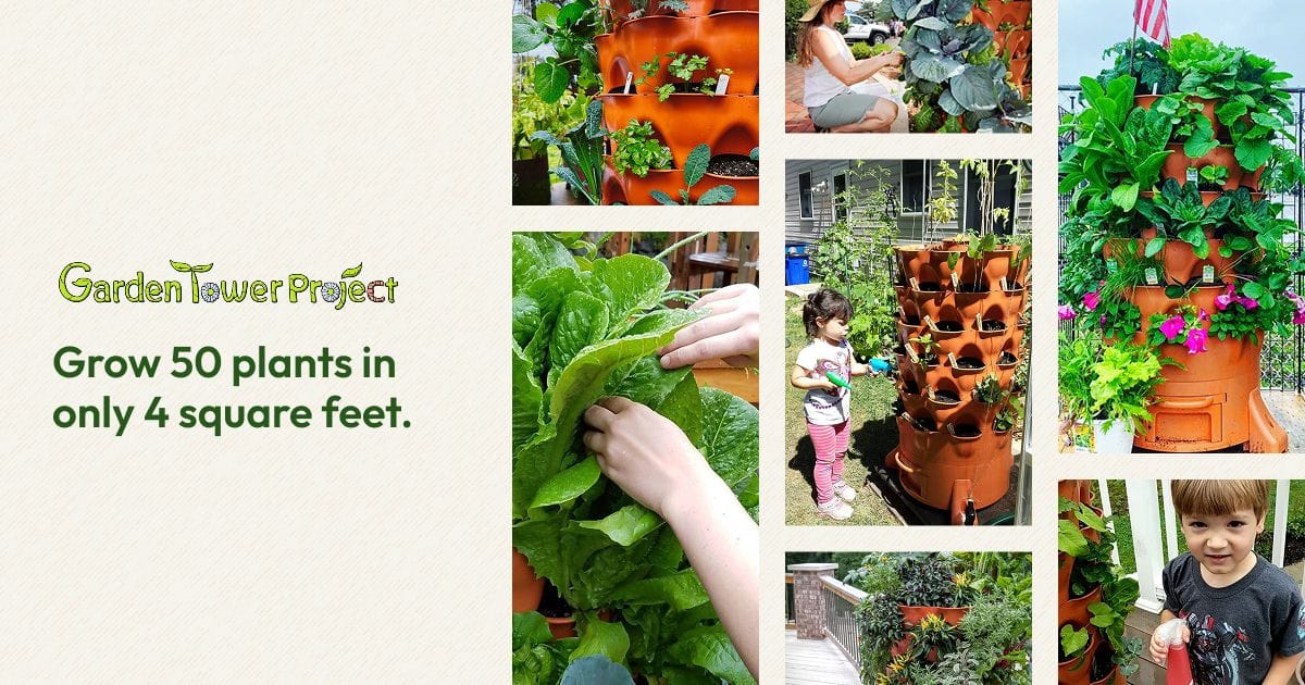 Shop Garden Tower® 2 | Vertical Composting Planter