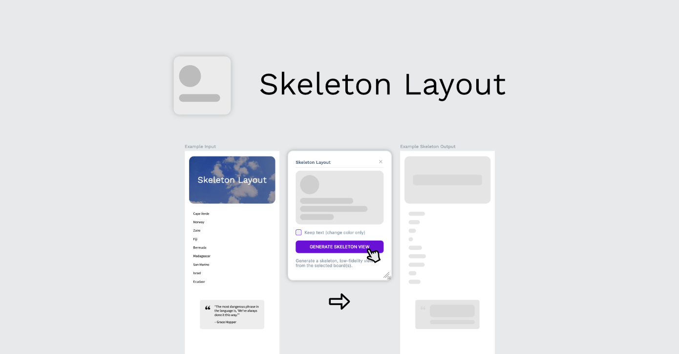 Penpot Plugin | Skeleton Layout