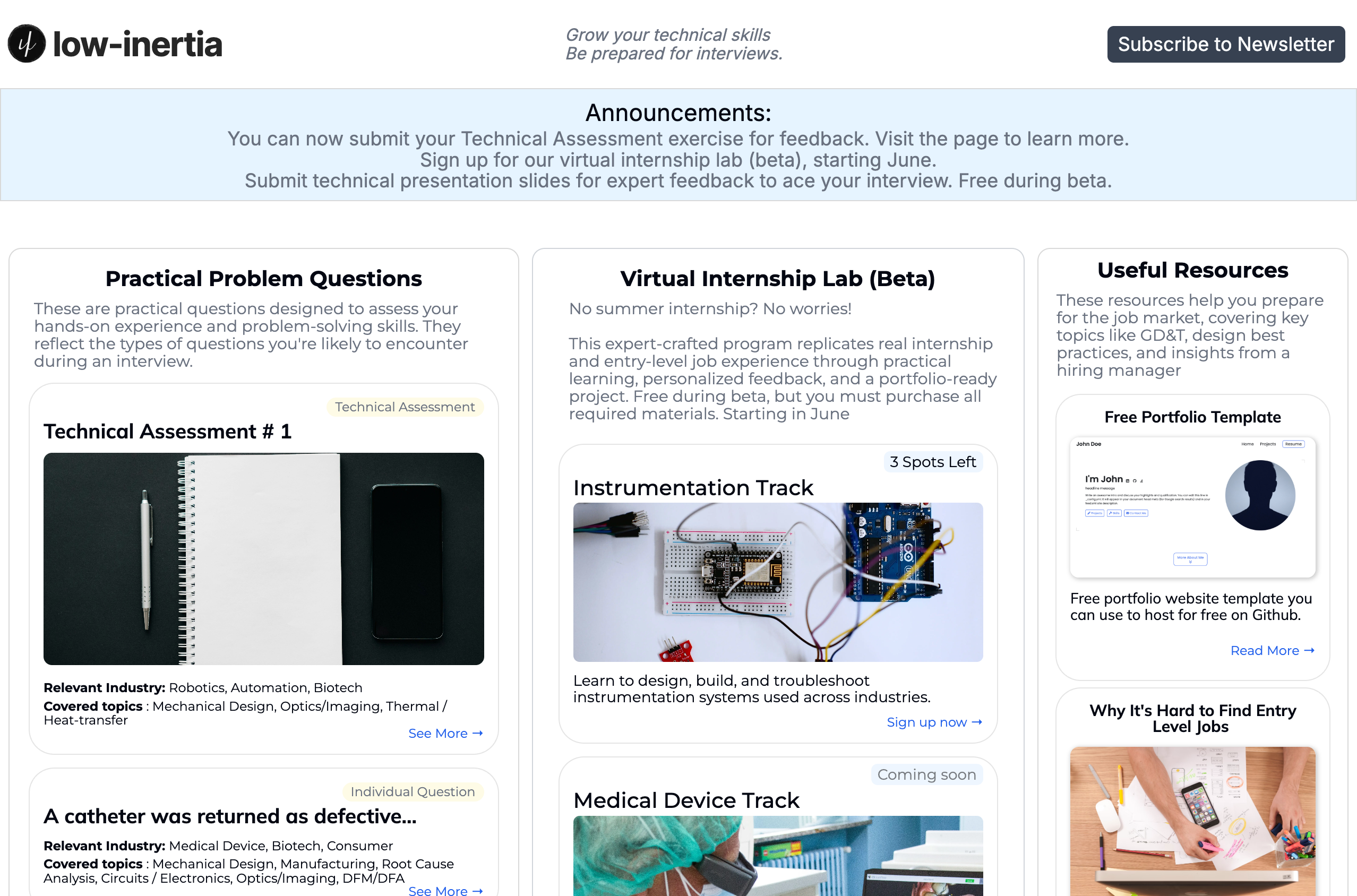 Low Inertia | Resources for Engineers