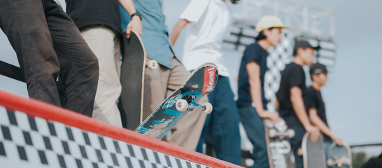 Organize a skateboarding groups and contests