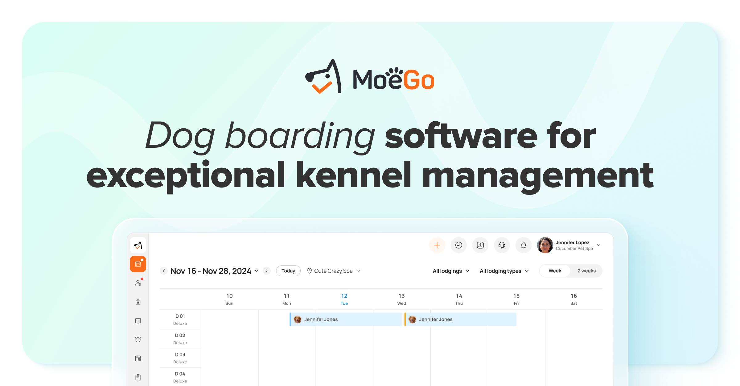 Dog Boarding Software for Kennels & Pet Boarding | MoeGo