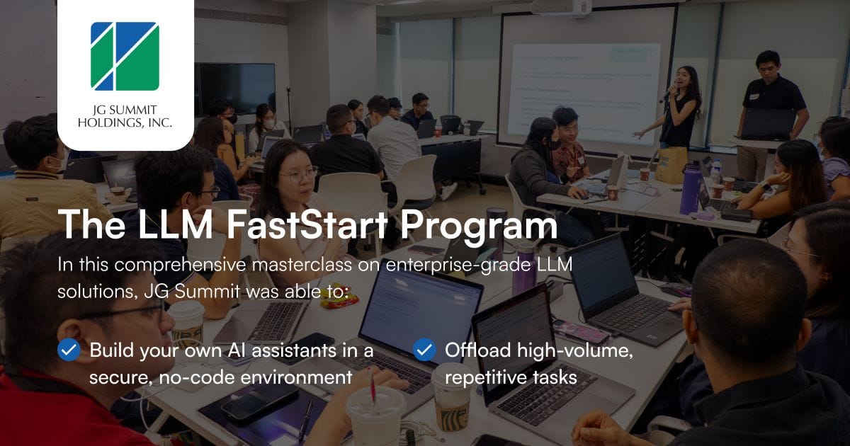 This Is How JG Summit Built Over 100 Custom GPT Apps in Days