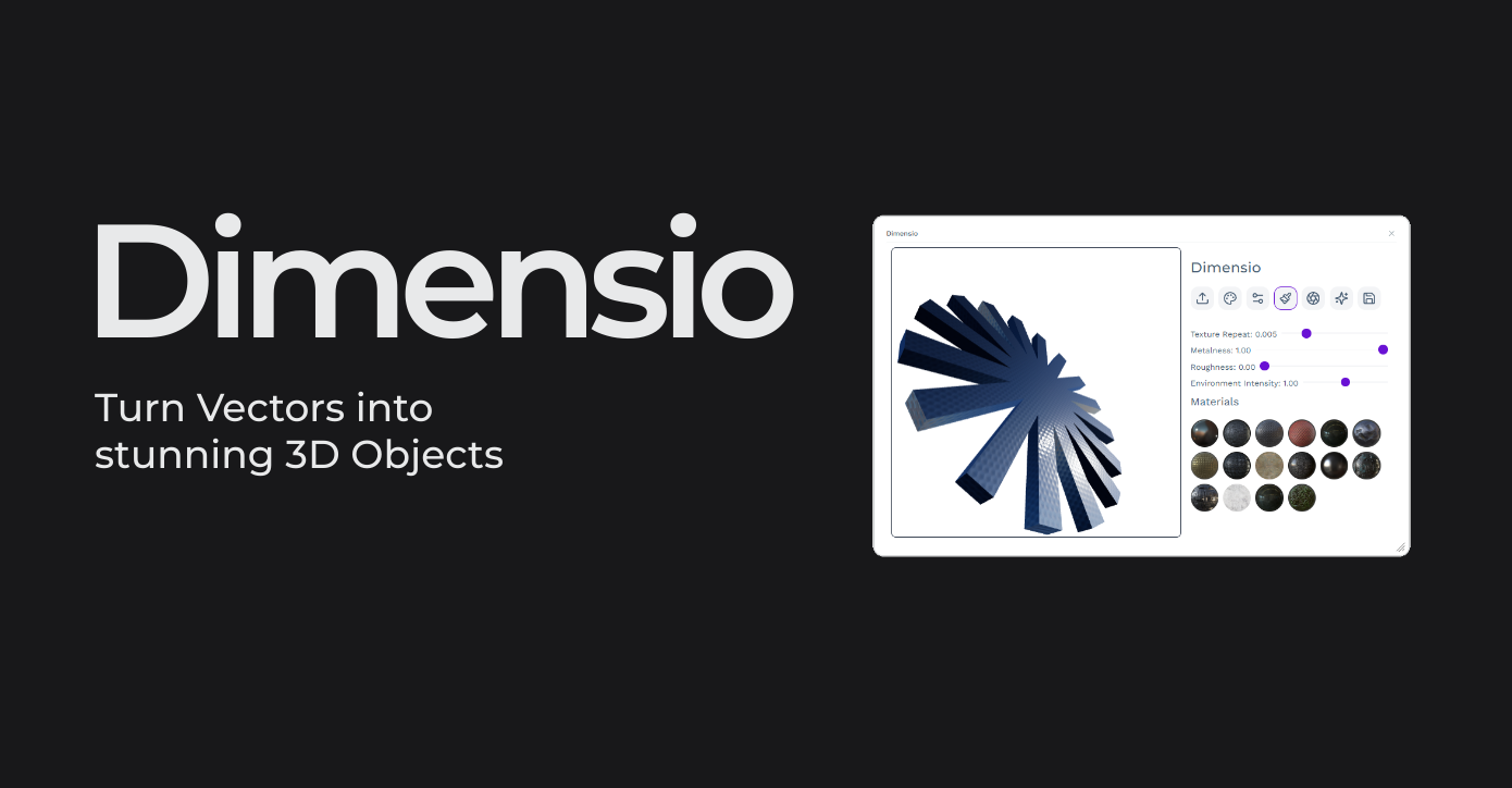 Penpot Plugin | Dimensio - Vector to 3D