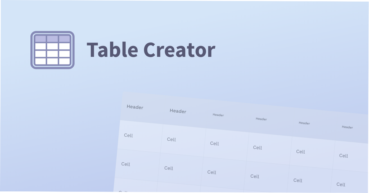 Penpot Plugin | Tables