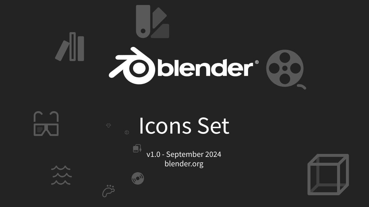 Penpot Libraries & Templates | Blender Icons Set