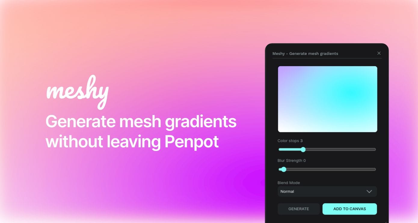 Penpot Plugin | Meshy