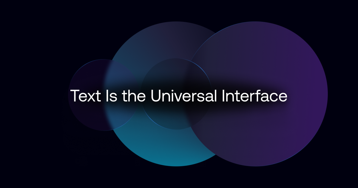 Text became the most common lever by which mankind would later induce ...