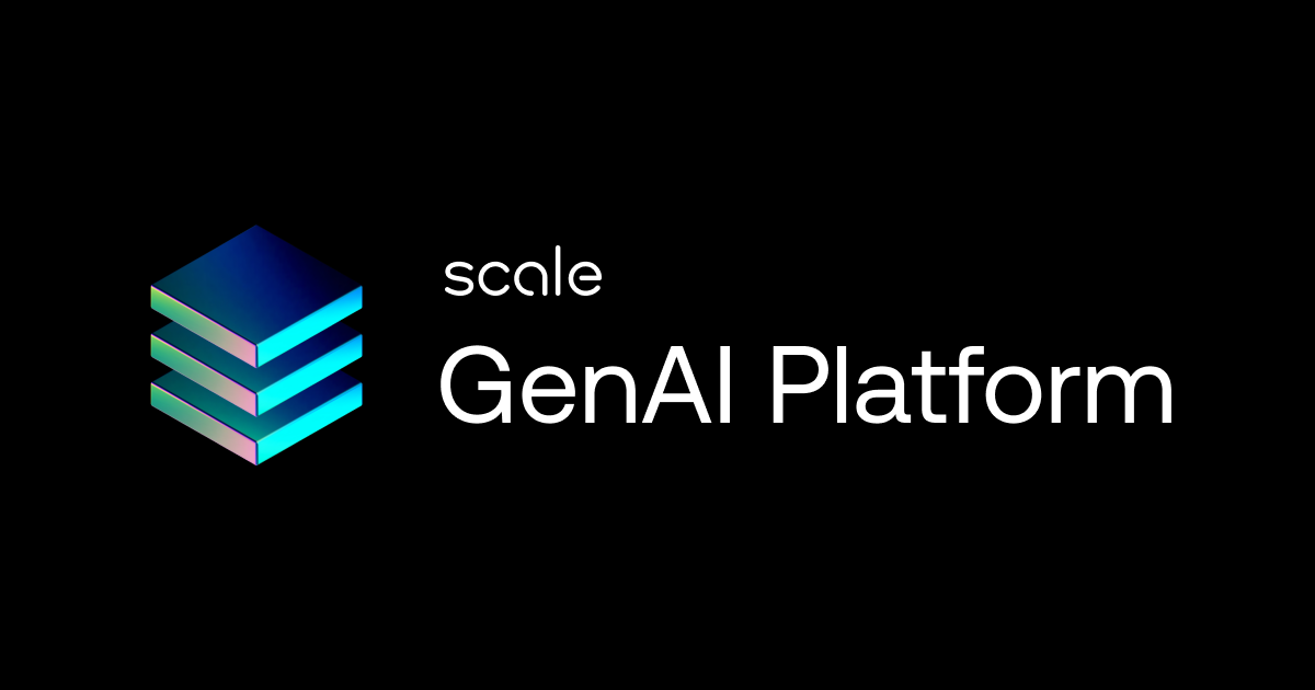 Scale GenAI Platform | Scale AI