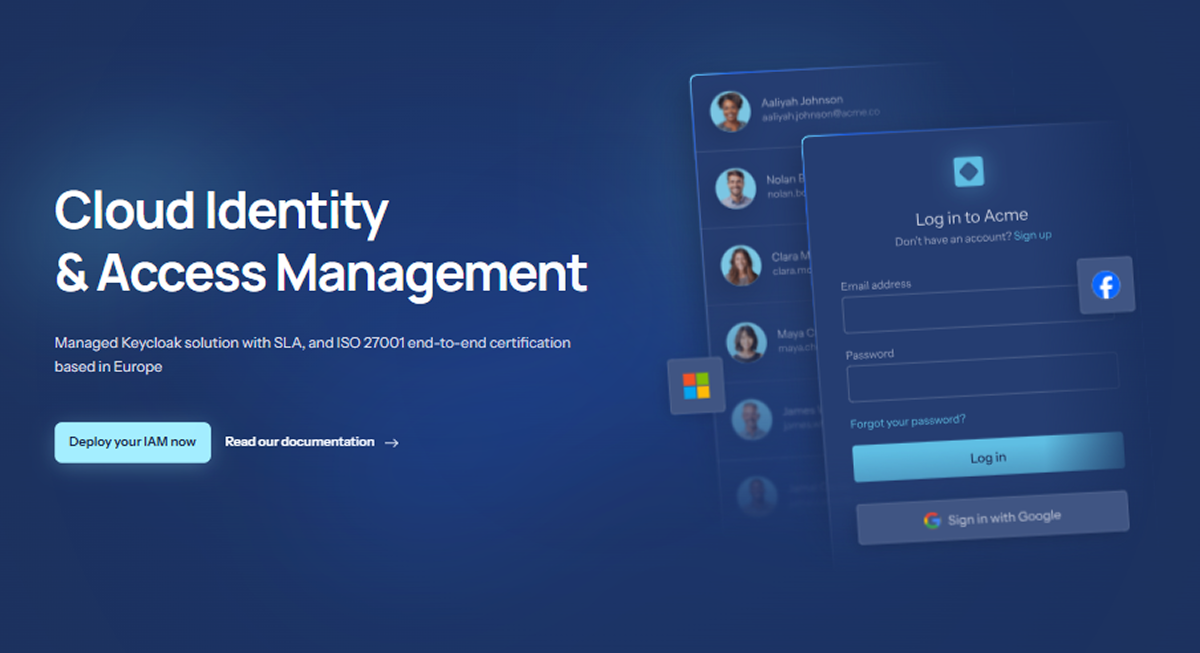 Keycloak multi-tenant architecture