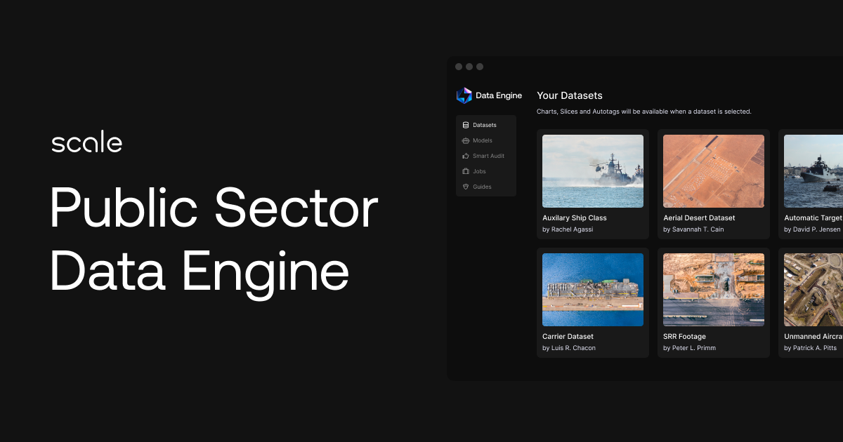 Scale Public Sector Data Engine